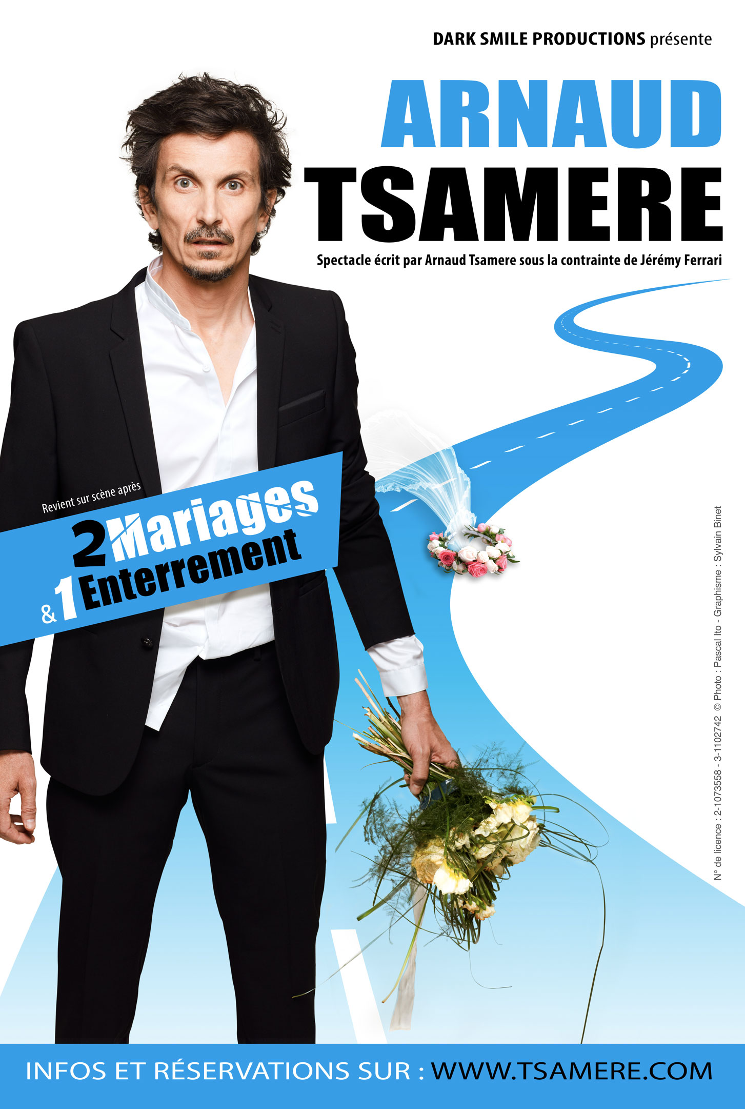Arnaud Tsamere - Humour - One Man Show - Espace Julien - Marseille - 13006
