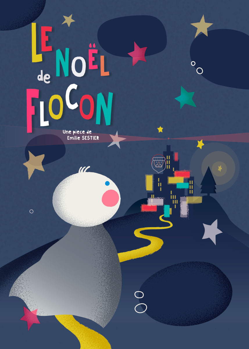 Le Noël de Flocon - Spectacle Enfant Marseille 13006 - Art Dû théâtre