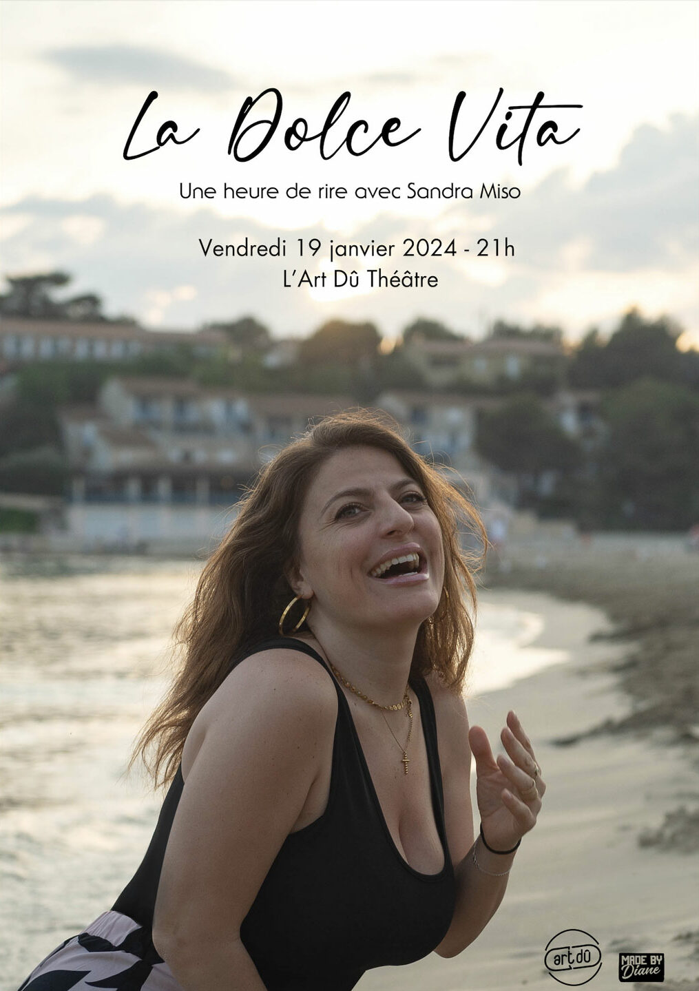 Dolce Vita - Sandra Miso - Stand Up - Humour - Comedy Club - L'Art Dû